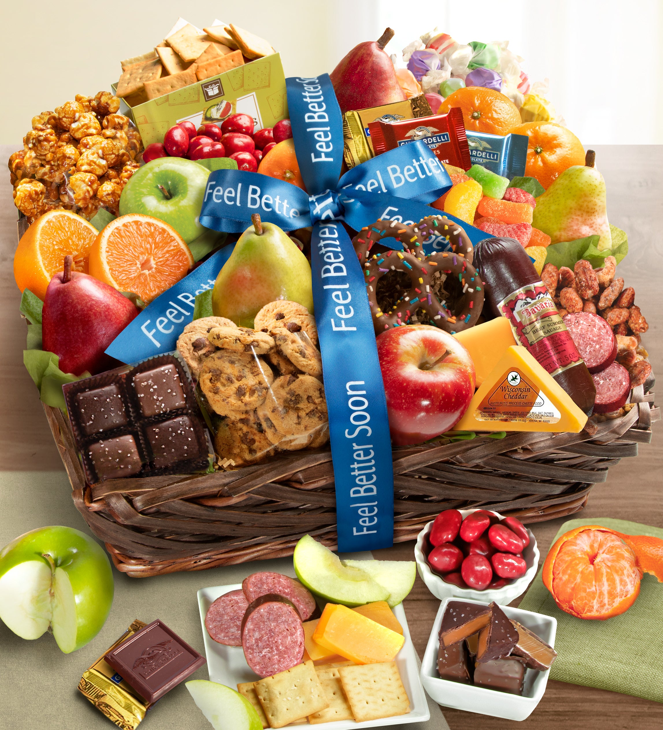 Fruit and Sweets Basket | 1-800-Baskets.com