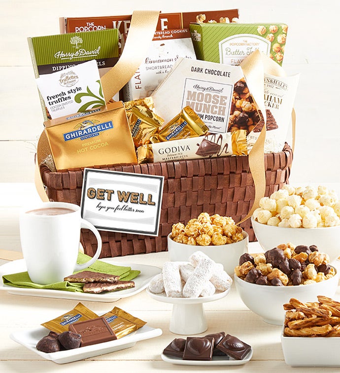 Get Well Soon Deluxe Balsam Gift Basket