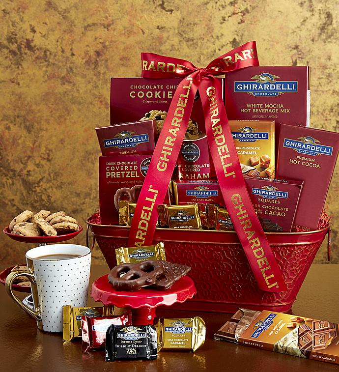Classic Ghirardelli Gift Basket
