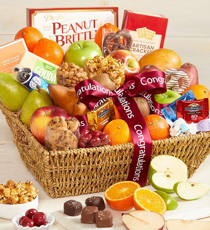 Congratulations Gift Baskets | Gift Baskets | Food Gifts | 1800baskets.com