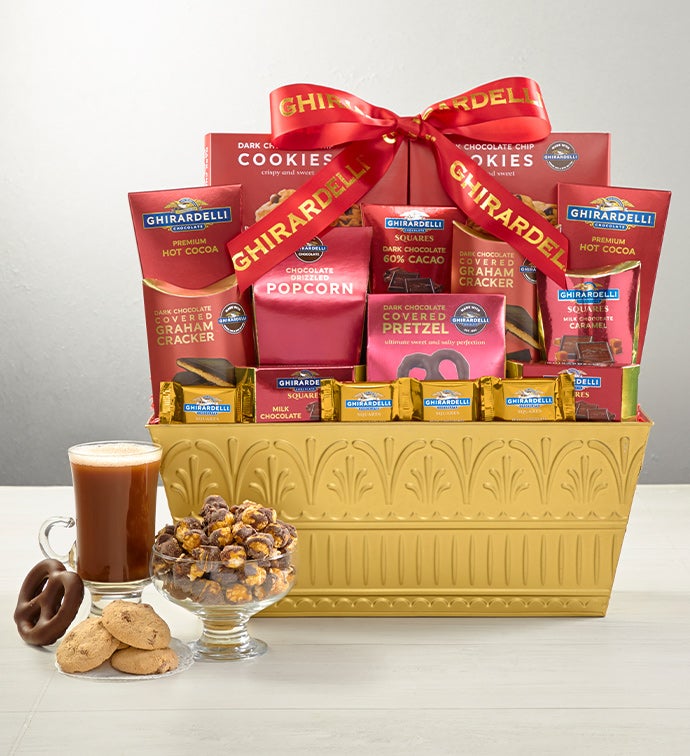 *Classic Ghirardelli Gift Basket